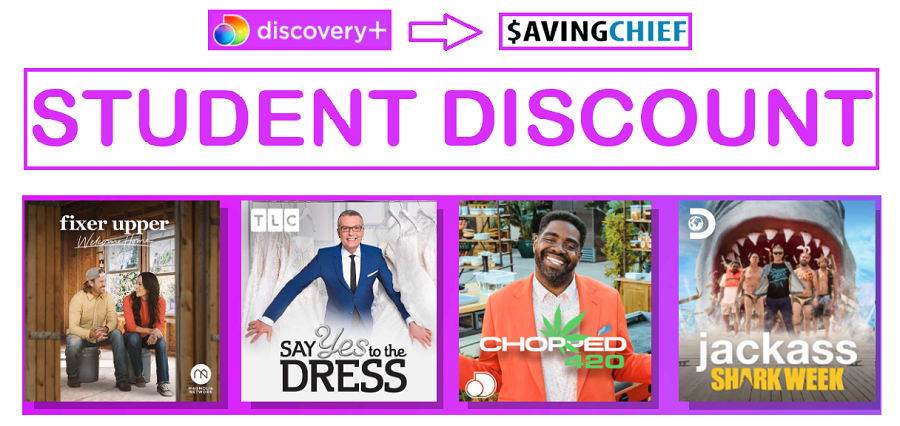 Discovery Plus Student Discount Only 2 99 Per Month